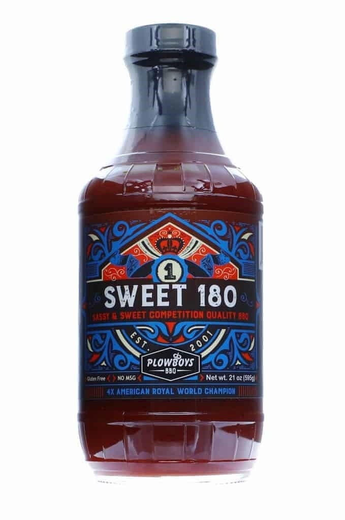Plowboys BBQ 'Sweet 180' BBQ Sauce - 595g (21oz) - CLEARANCE - BBQ Gourmet