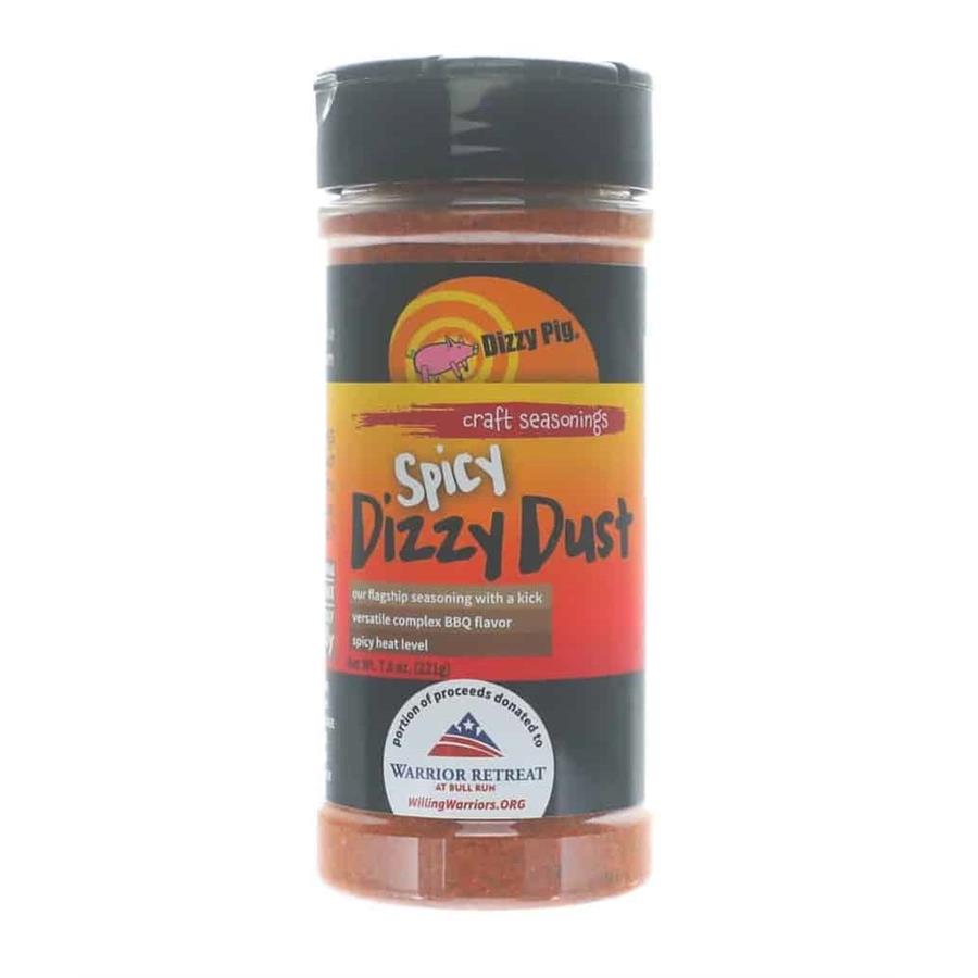 Buy Dizzy Pig BBQ 'Spicy Dizzy Dust' Rub - 221g(7.8oz) from SOCAL